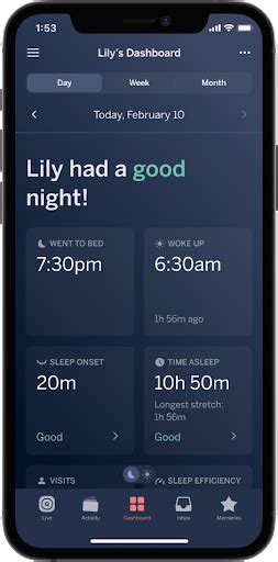 Nanit App Dashboard And Advanced Analytics Nanit Support