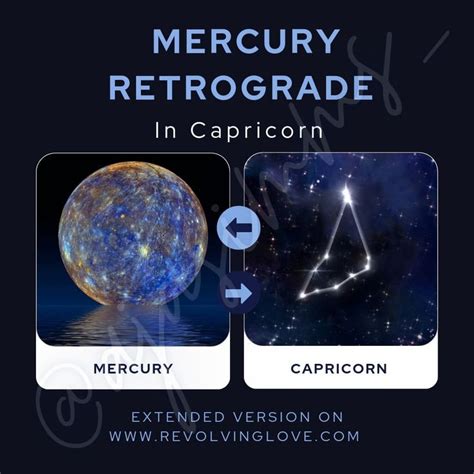 Welcome To Mercury Retrograde In Capricorn 🌌 ♑️ Mercury Retrograde Mercury Retrograde