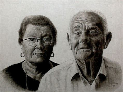 The Old Couple Old Couples Old Things Male Sketch