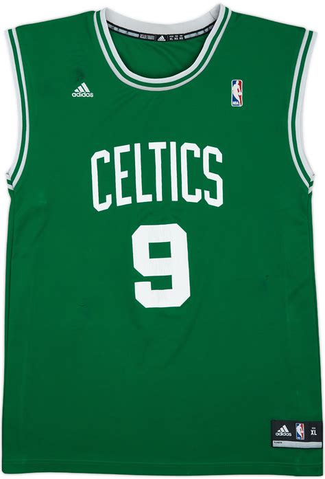 2010 14 Boston Celtics Rondo 9 Adidas Away Jersey 310 Xl
