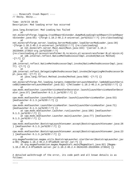 Crash 2023 06 14 180128 Fml Pdf Java Programming Language X86 Architecture