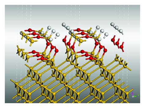 Fully Relaxed Atomic Configuration Of Si001 Sio2 Interface Dashed Download Scientific