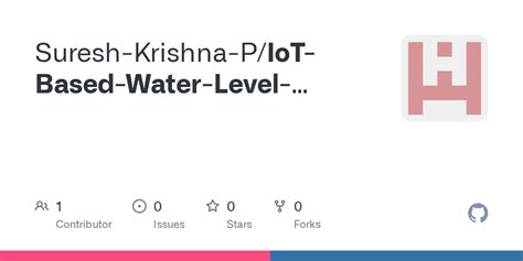Releases · Suresh Krishna P Iot Based Water Level Monitoring System With Machine Learning