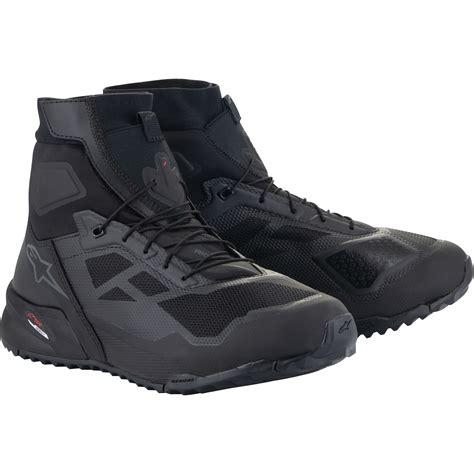 Alpinestars Cr 1 Shoes Black Dark Grey Free Uk Delivery