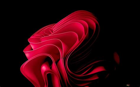 红色 Windows 11 背景 4k 壁纸下载