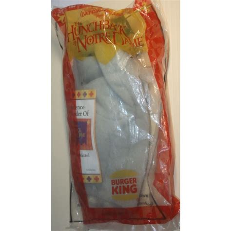 1996 Burger King Hunchback Of Notre Dame Hugo Puppet Mint In Package On