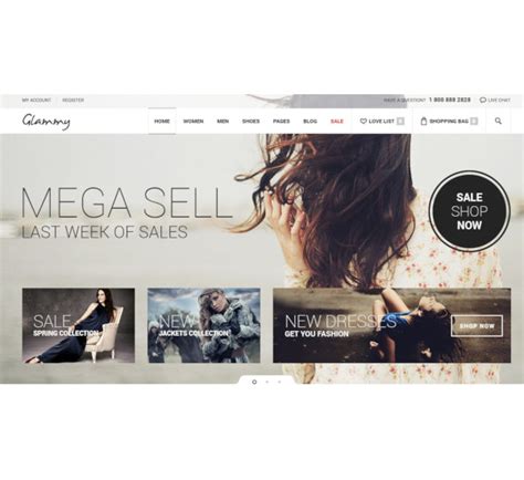 16 Retail Html5 Themes And Templates