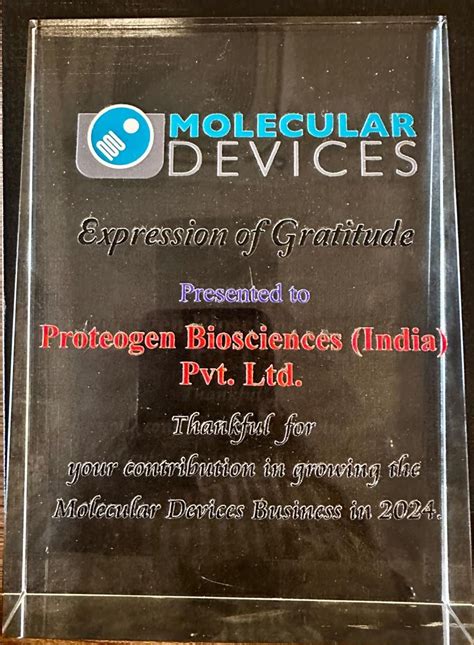 Gratitude Proteogen Manoj Kumar Np