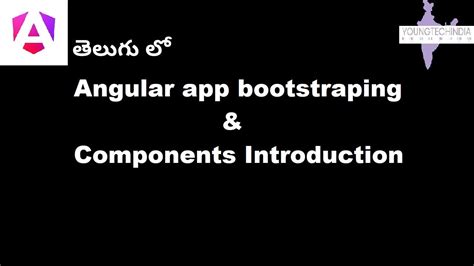 Live Angular Workshop App Bootstrapping And Components Introduction