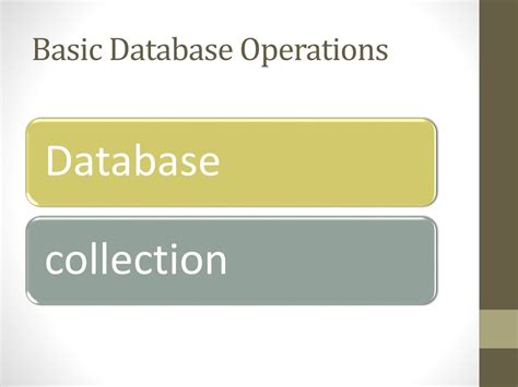 Ppt Mongodb Introduction Installation And Execution Powerpoint