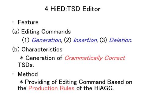 Ppt A Visual Programming Environment Based On Graph Grammars And Tidy