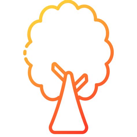 Tree Generic Gradient Icon
