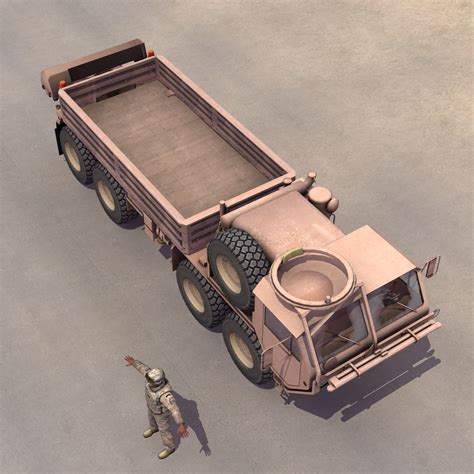 M985 Hemtt 드라이버 3d 모델 149 Ma Fbx Flt 3dm 3ds Dae Obj Max