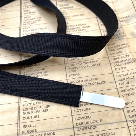 Corset Bone Casing Tape Polyamide For 7 8mm Bones