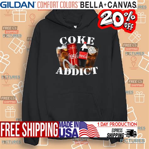 Coke Addict Shirt • Picturestees Clothing Llc