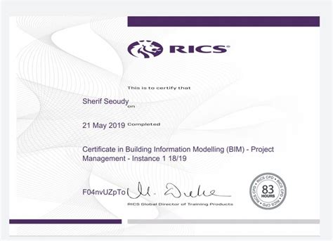 Sherif Seoudy On Linkedin Bim Projectmanagement Rics Success 27