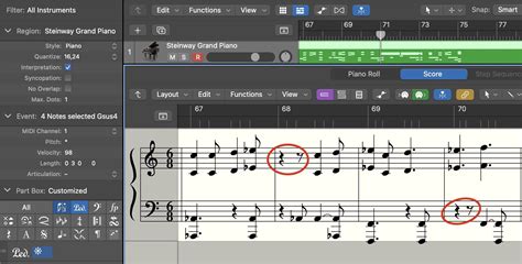 How To Covert This Into A Dotted Quarter Rest R Logicpro