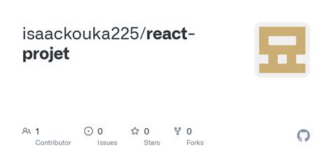 Github Isaackouka React Projet
