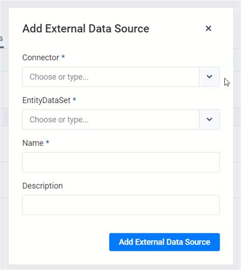 External Data Sources Knowledge Base