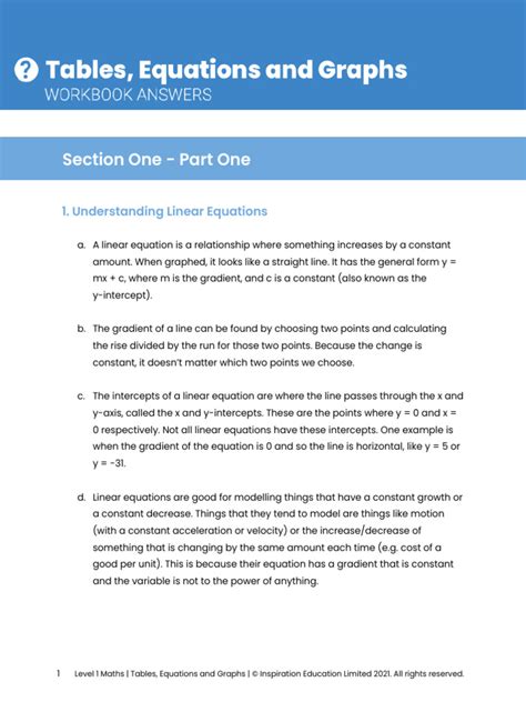 L1tablesanswbk0222 Pdf Quadratic Equation Mathematics