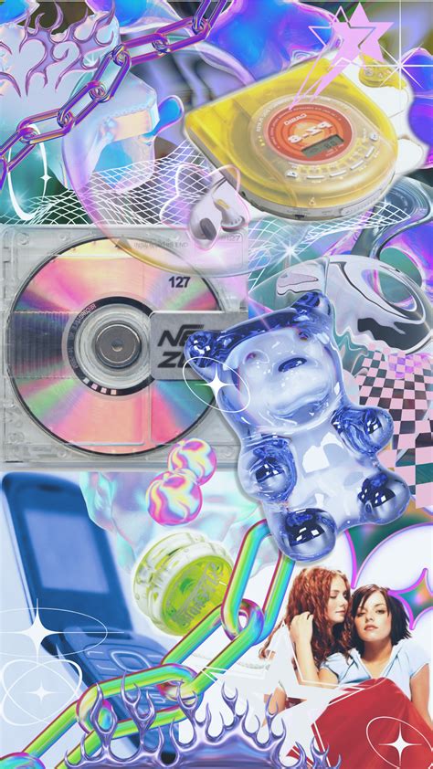 Y2kcore Y2k Scrapbook Collage Y2k Aestehtic Y2k Aesthetic Elements