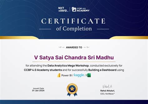 Nxtwave Nxtwaveccbp Nxtwaveteam Dataanalytics Seereddy Sai Madhu