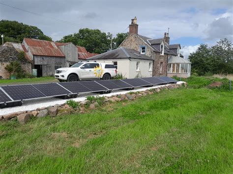 Ground Mounted Solar Panels Scotland Mcs Installer