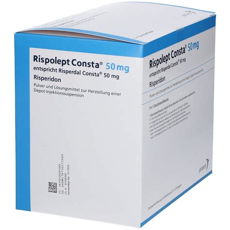 Rispolept Consta 50 Mg Plv U Lm H Depot Inj Susp 5 St Mit Dem E Rezept Kaufen Shop Apotheke