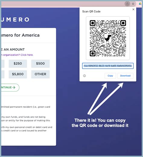 How Do I Make A Qr Code For My Contribution Page Numero Knowledge Base