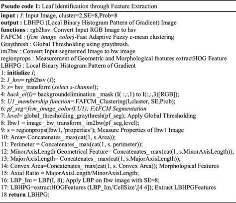 Algorithm Pseudo Code Of The Proposed Lbhpg Method Download Scientific Diagram