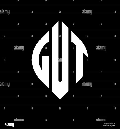 Lvt Circle Letter Logo Design With Circle And Ellipse Shape Lvt