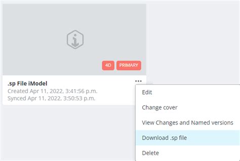 Synchro Construction Solution Imodel Options Communities