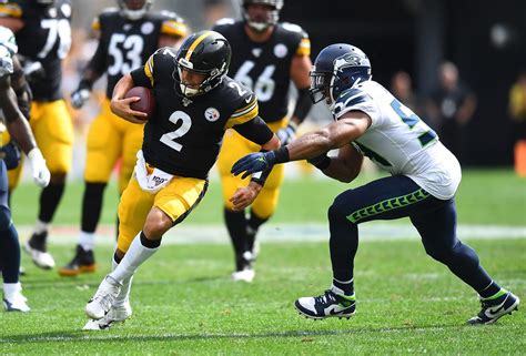 Steelers Veteran Qb Mason Rudolph Looks Rusty And Tosses The First