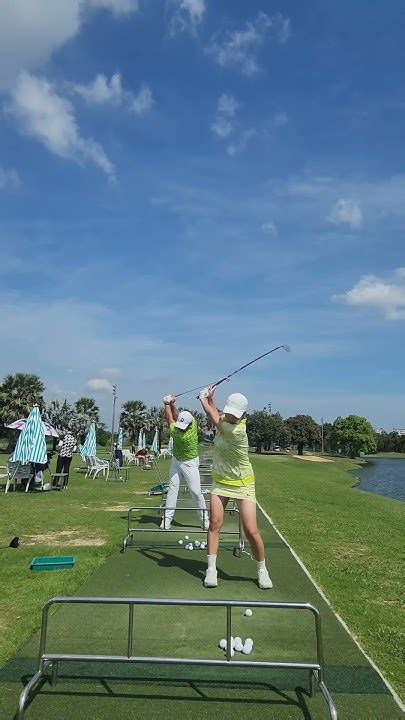 초록 커플룩 입고 같이 스윙하기 Kpga투어프로 내꿈은장타왕 브릿지스톤골프 샷교정 Golf Golfswing Kpga 태국 장타이유호프로판야인드라cc