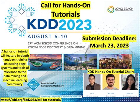 Acm Sigkdd And Annual Kdd Conference On Linkedin Kdd2023