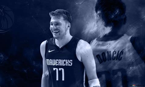 Dallas Mavericks Basketball Player Luka Doncic 2k Wallpaper Download