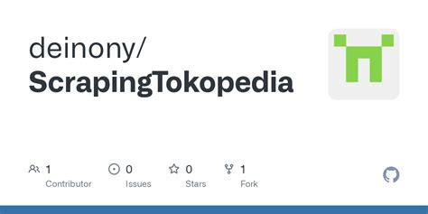 Scrapingtokopediatokopediacsv At Main · Deinonyscrapingtokopedia