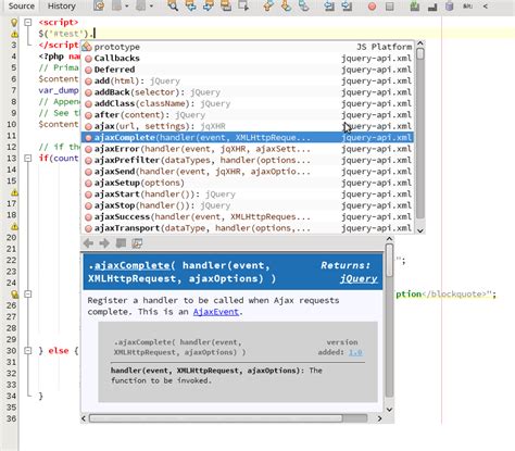 Recommended Editor With JQuery Autocompletion Dev Talk ProcessWire