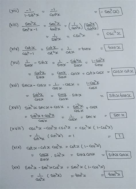 [solved] Name Simplifying Trigonometric Expressions Cos X Tan X Sin X