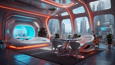 Premium Photo Highly Detailed Digital Artwork Depicting A Futuristic