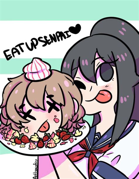 Yandere Chan And Amai Odayaka By Flawfawnn Yandere Simulator Yandere Yandere Simulator