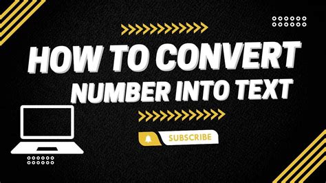 how to convert number into text shortcutkeys computerknowledge