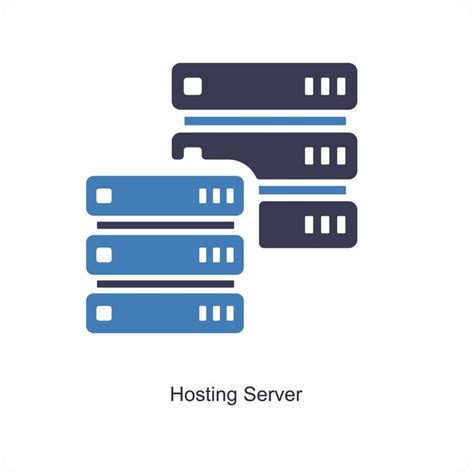 Premium Vector Hosting Server