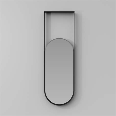 Beauty Ceiling Mounted Double Sided Oval Mirror Mirrors Oval Mirrors