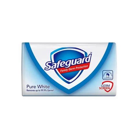 Safeguard Pure White Plus Soap 95g Blue Moon Mart