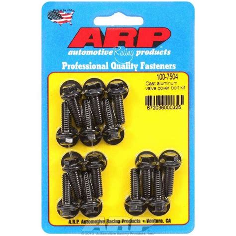 Arp Valve Cover Bolt Kit 14 20 Thread 0812 Length Hex Head