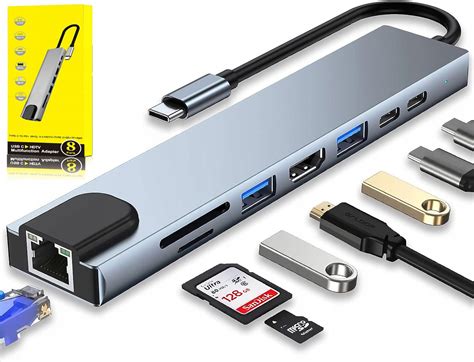 Adapter Usb C 3 1 Thunderbolt 3 Ethernet Rj45 Sklep Opinie Cena W Allegro Pl
