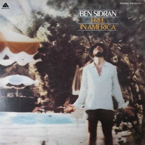 Ben Sidran Free In America 1976 Vinyl Discogs