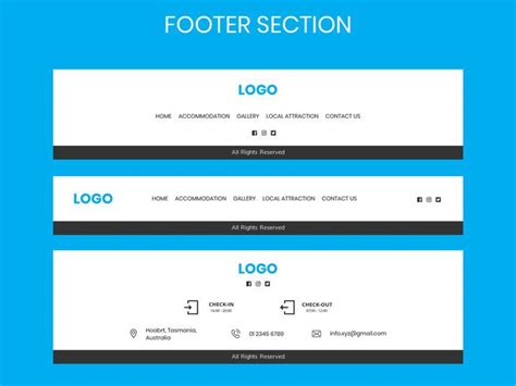 Footer Section Ui Design в 2025 г