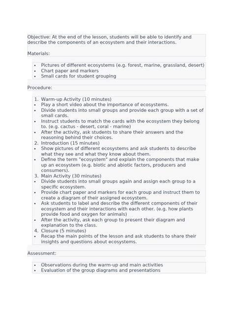 Contextualize Lesson Science Pdf Ratio Ecosystem